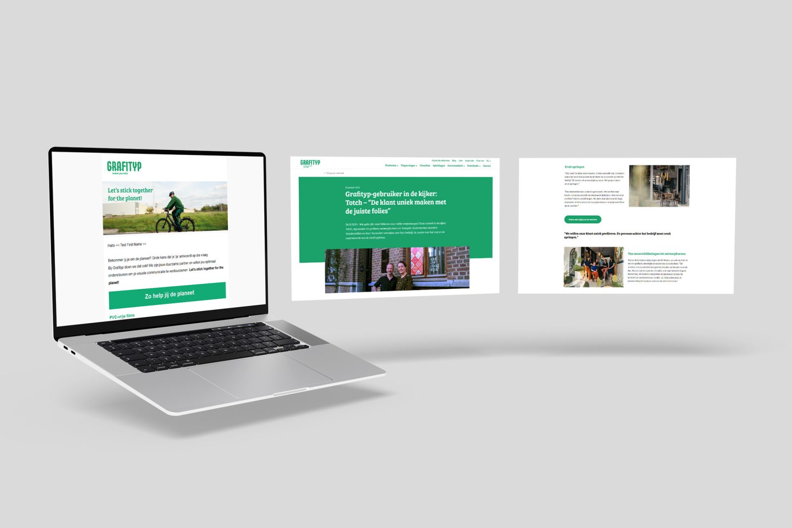 Grafityp - Realisaties - Kingfisher marketing